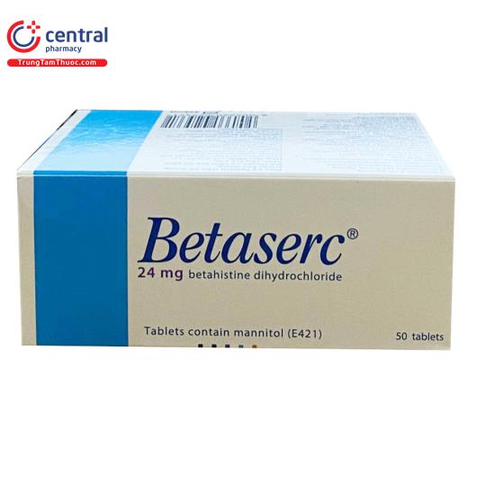 Thuốc Betaserc 24mg - Thuốc điều trị rối loạn tiền đình
