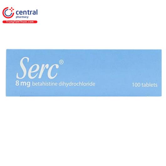 Thuốc Betaserc 8mg: Điều trị các triệu chứng chóng mặt tiền đình