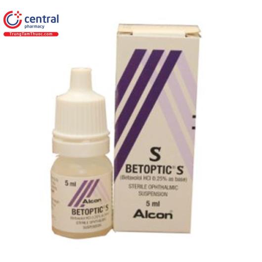 [CHÍNH HÃNG] Thuốc Betoptic S 5ml - Thuốc điều trị Glaucome