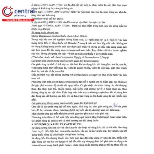 Thuốc Betriol 15g: điều trị bệnh vảy nến, viêm da hiệu quả.
