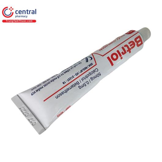 Thuốc Betriol 15g: điều trị bệnh vảy nến, viêm da hiệu quả.