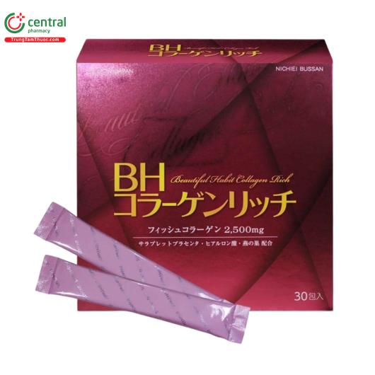 Thuốc BH Beautiful Habit Collagen Rich bổ sung Collagen và Vitamin C