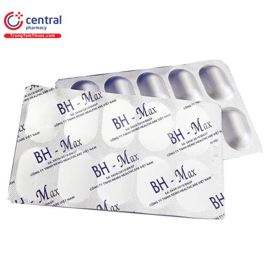Thuốc BH-Max giúp giảm gãy rụng tóc; cho da, móng, tóc chắc khỏe