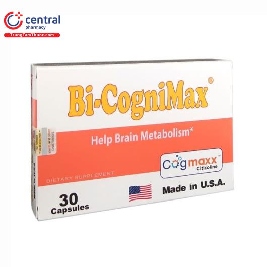 [CHÍNH HÃNG] Thuốc Bi-Cognimax hỗ trợ giảm thiểu năng tuần hoàn não