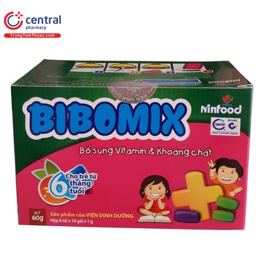 [CHÍNH HÃNG] Thuốc Bibomix bổ sung vitamin và khoáng chất cho trẻ