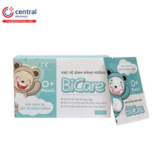 [CHÍNH HÃNG] Gạc vệ sinh răng miệng Bicare làm sạch răng cho bé