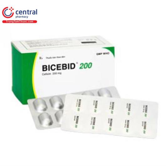 Thuốc Bicebid 200: Tác dụng, liều dùng và giá bán