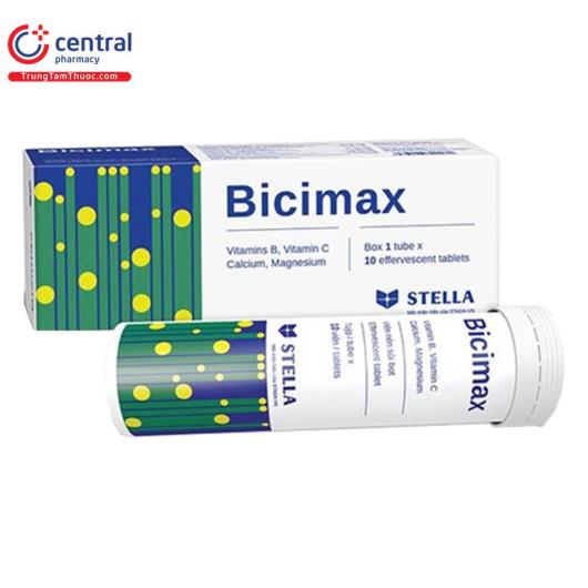 Thuốc Bicimax cung cấp vitamin và khoáng chất cần thiết cho cơ thể