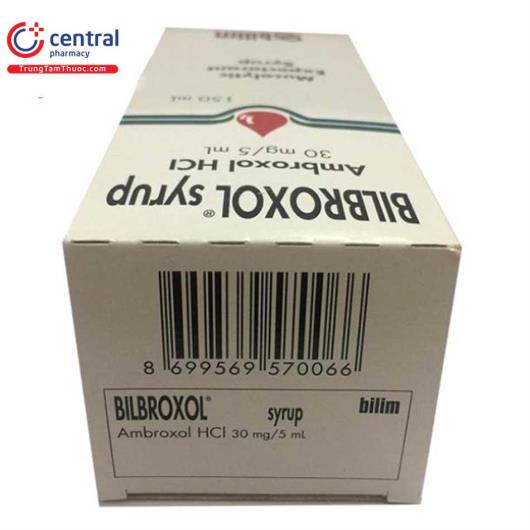 Thuốc Bilbroxol syrup : công dụng, liều dùng, lưu ý khi sử dụng thuốc