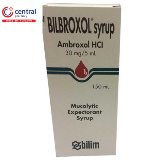 Thuốc Bilbroxol syrup : công dụng, liều dùng, lưu ý khi sử dụng thuốc