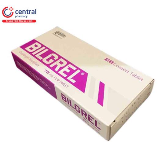 [CHÍNH HÃNG] Thuốc Bilgrel 75mg - Thuốc điều trị bệnh lý tim mạch