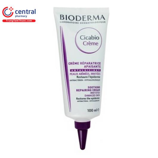 [CHÍNH HÃNG] Kem dưỡng ẩm Bioderma tím giúp phục hồi, cấp ẩm cho da