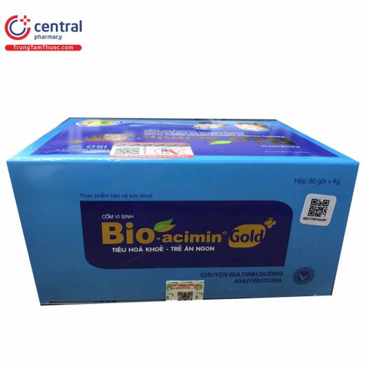 Thuốc Bio-acimin gold: men vi sinh tiêu hóa khỏe, trẻ ăn ngon