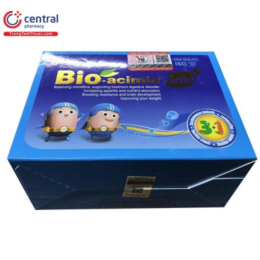 Thuốc Bio-acimin gold: men vi sinh tiêu hóa khỏe, trẻ ăn ngon