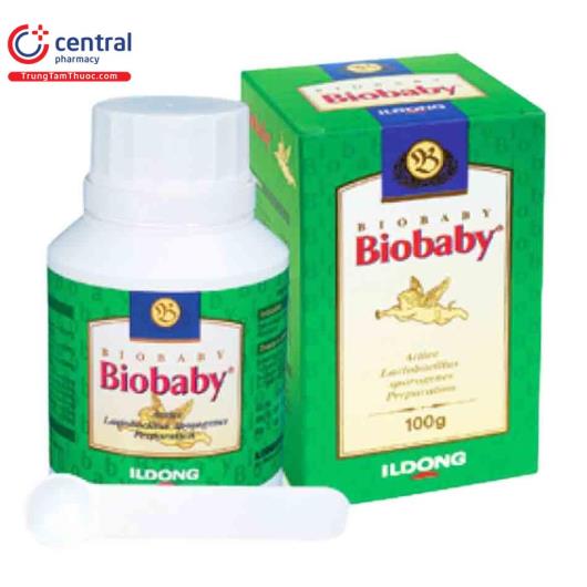[CHÍNH HÃNG] Thuốc Biobaby (lọ 100g) điều trị rối loạn tiêu hóa