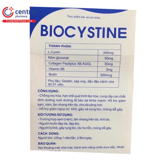 [CHÍNH HÃNG] Thuốc uống Biocystine - Giúp chị em ngăn ngừa lão hóa