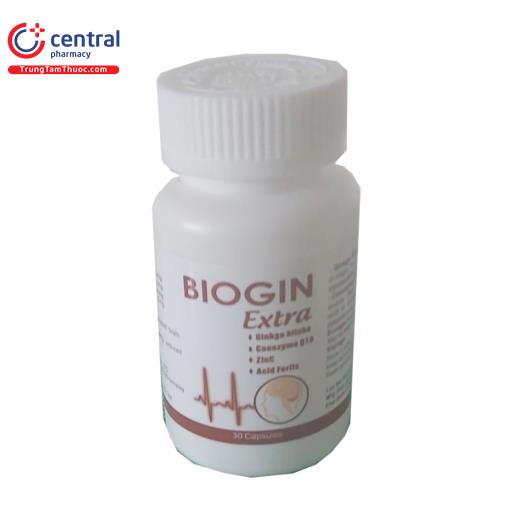 [CHÍNH HÃNG] Thuốc Biogin Extra cải thiện tuần hoàn máu não