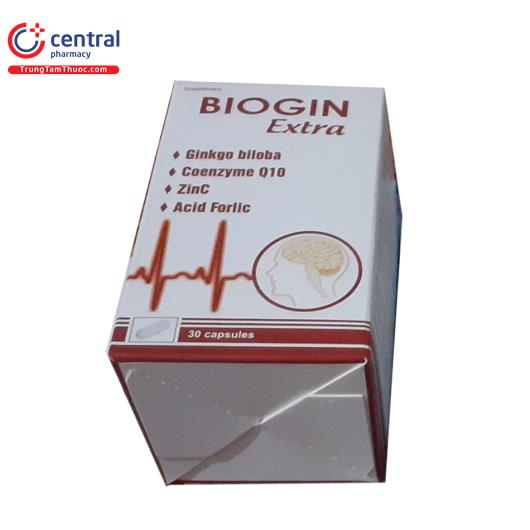 [CHÍNH HÃNG] Thuốc Biogin Extra cải thiện tuần hoàn máu não