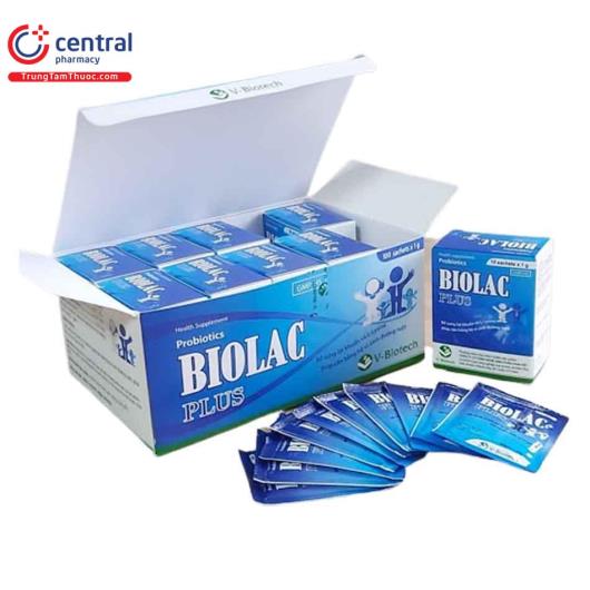 Thuốc Biolac Plus (gói): chỉ định, liều dùng và lưu ý sử dụng