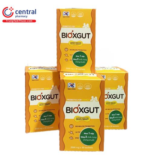 [CHÍNH HÃNG] Men vi sinh Bioxgut hỗ trợ bổ sung lợi khuẩn đường ruột