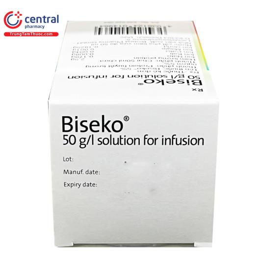 [CHÍNH HÃNG] Thuốc Biseko 50 g/l chai 50ml - Dung dịch tiêm truyền