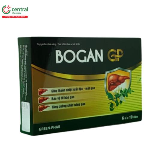 Thuốc Bogan GP hỗ trợ thanh nhiệt, giải độc, bảo vệ tế bào gan