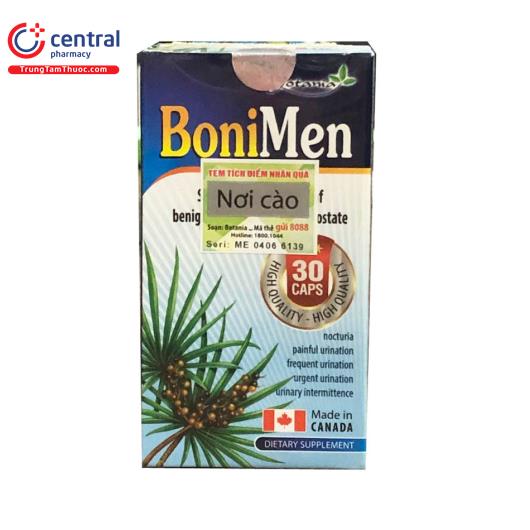 Thuốc Bonimen: tác dụng, đối tượng sử dụng, giá bán