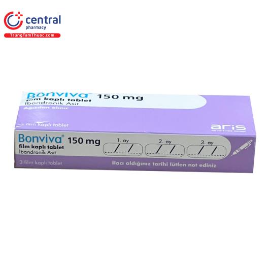 [CHÍNH HÃNG] Thuốc Bonviva 150mg - phòng và điều trị loãng xương