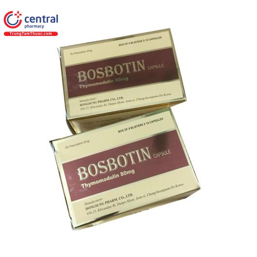 [CHÍNH HÃNG] Thuốc Bosbotin Capsule 80mg tăng cường miễn dịch