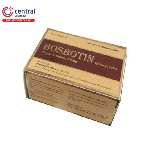 [CHÍNH HÃNG] Thuốc Bosbotin Capsule 80mg tăng cường miễn dịch