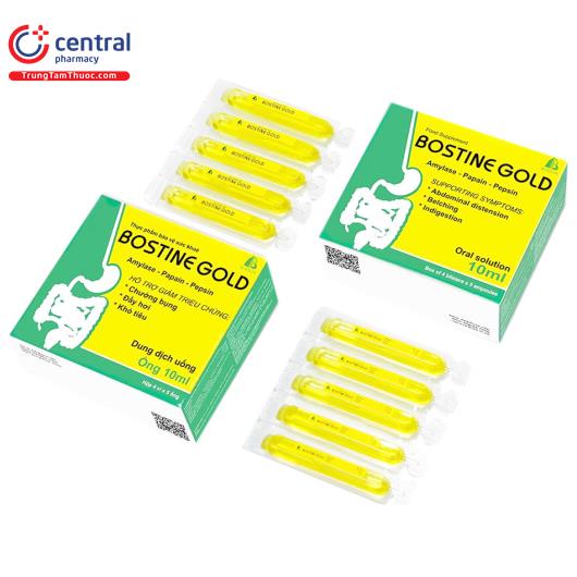 [CHÍNH HÃNG] Thuốc Bostine Gold giảm chướng bụng, đầy hơi