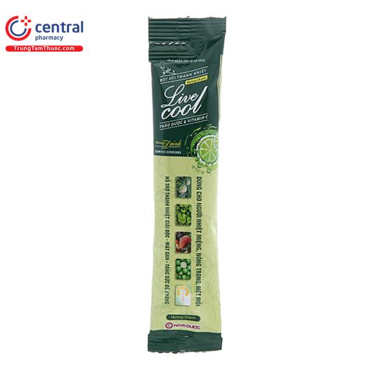 [CHÍNH HÃNG] Bột Sủi Thanh Nhiệt Livecool (Hương Chanh)