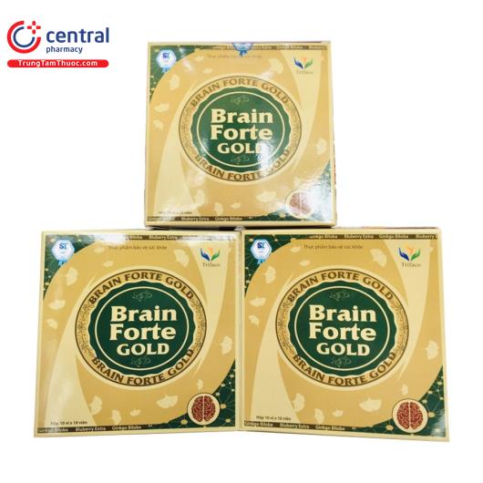 [CHÍNH HÃNG] Thuốc Brain Forte Gold tăng cường tuần hoàn não