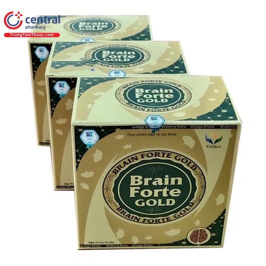 [CHÍNH HÃNG] Thuốc Brain Forte Gold tăng cường tuần hoàn não