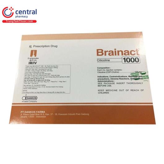[CHÍNH HÃNG] Thuốc Brainact 1000 - Cải thiện trí nhớ