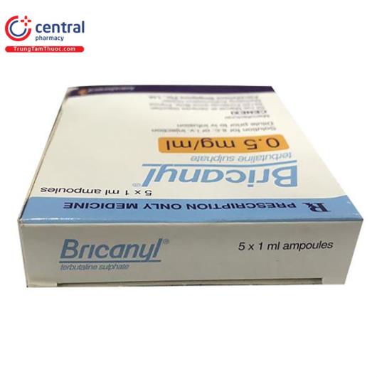 Thuốc Bricanyl 0.5mg/ml: tác dụng, cách dùng và lưu ý sử dụng