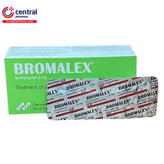 [CHÍNH HÃNG] Thuốc Bromalex 6mg giảm căng thẳng lo âu