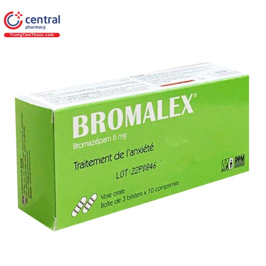 [CHÍNH HÃNG] Thuốc Bromalex 6mg giảm căng thẳng lo âu