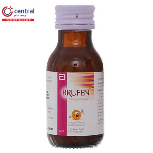 [CHÍNH HÃNG] Thuốc Brufen 100mg/5ml - Thuốc giảm đau, hạ sốt