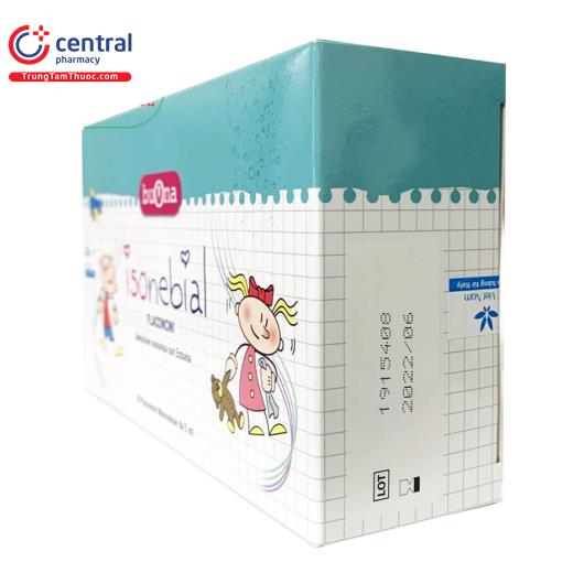 [CHÍNH HÃNG] Buona IsoNebial Flaconcini dung dịch vệ sinh mũi cho bé.