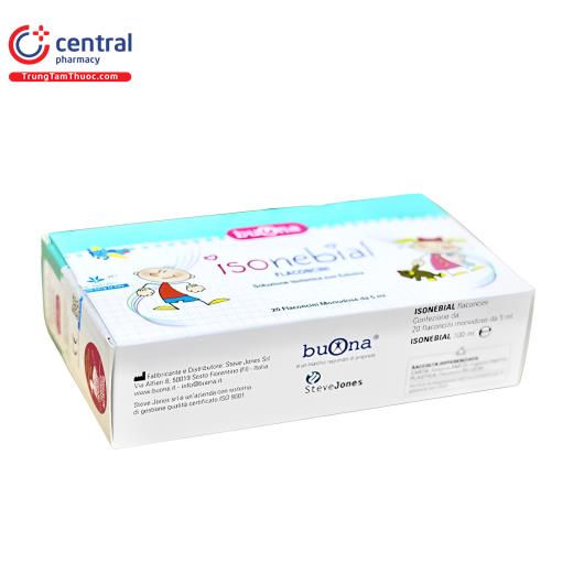 [CHÍNH HÃNG] Buona IsoNebial Flaconcini dung dịch vệ sinh mũi cho bé.
