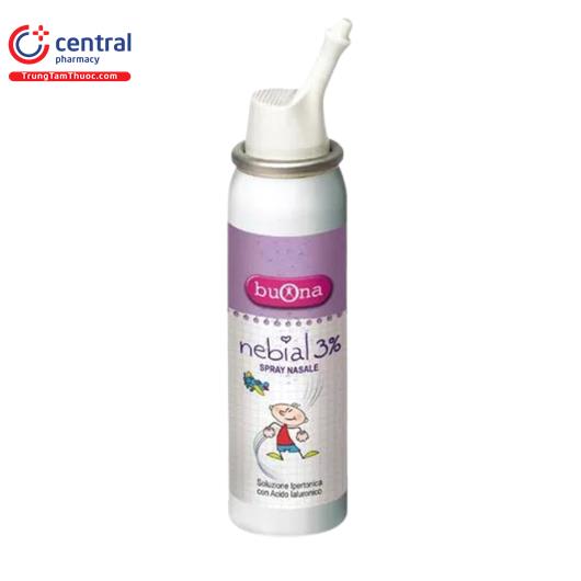 [CHÍNH HÃNG] Buona Nebial/Nebianax 3% Spray Nasale xịt mũi ưu trương