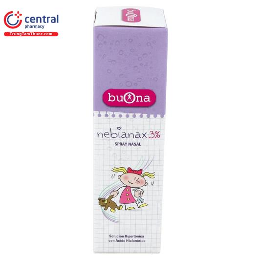 [CHÍNH HÃNG] Buona Nebial/Nebianax 3% Spray Nasale xịt mũi ưu trương