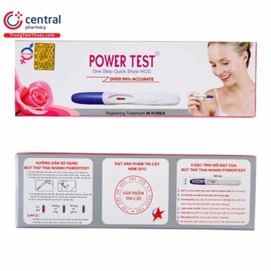 Bút Thử Thai Power Test, biện pháp thử thai nhanh chóng đơn giản.