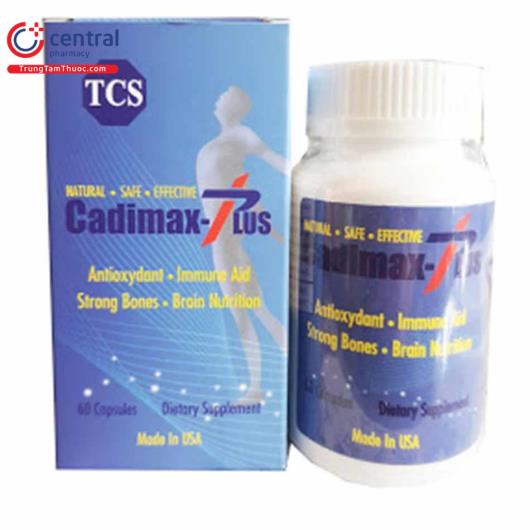 [CHÍNH HÃNG] Thuốc Cadimax Plus cung cấp Canxi và dinh dưỡng dồi dào