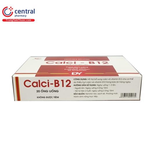 [CHÍNH HÃNG] Thuốc Calci - B12 Dai Y Pharma cung cấp canxi