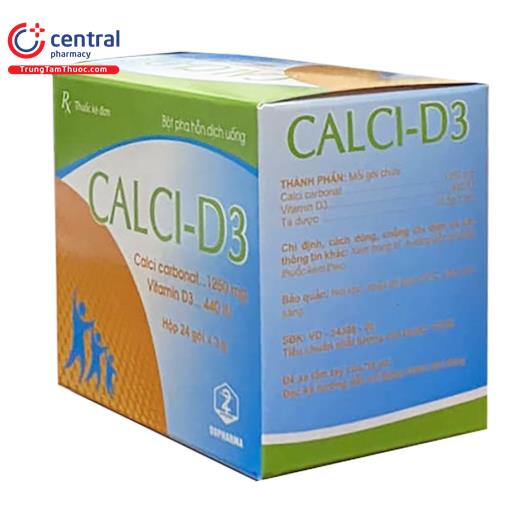 [CHÍNH HÃNG] Thuốc Calci-D3 Dopharma điều trị loãng xương