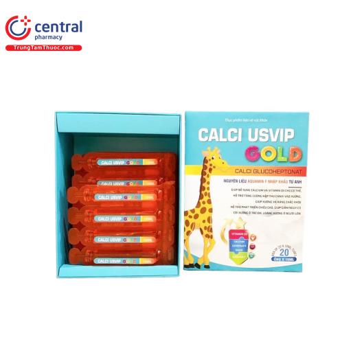 [CHÍNH HÃNG] Calci Usvip Gold giúp bé phát triển chiều cao vượt trội