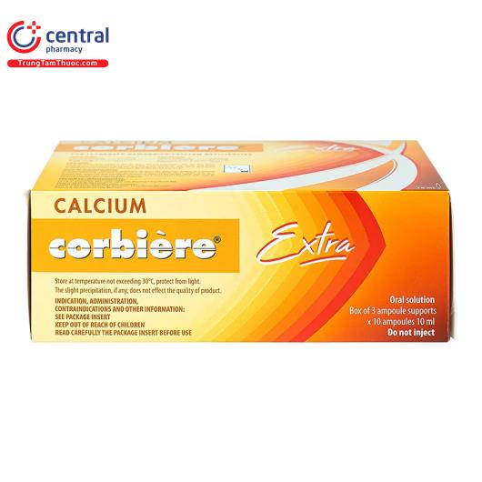 Thuốc Calcium Corbiere Extra bổ sung canxi, cho xương chắc khỏe