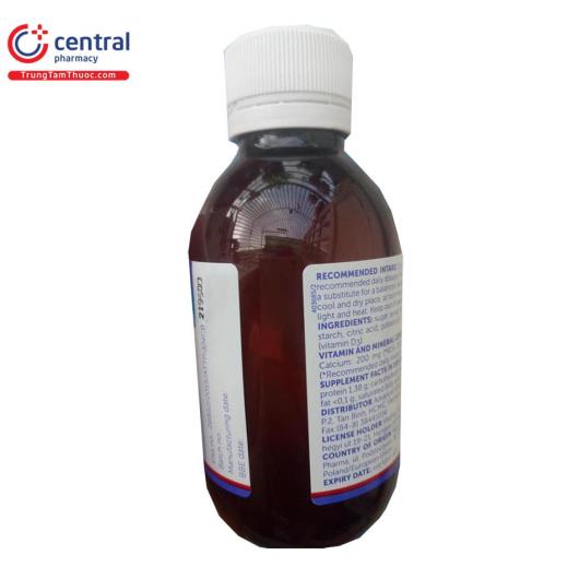 [CHÍNH HÃNG] Thuốc Calcium Syrup + Vitamin D3 for Infants & Kids